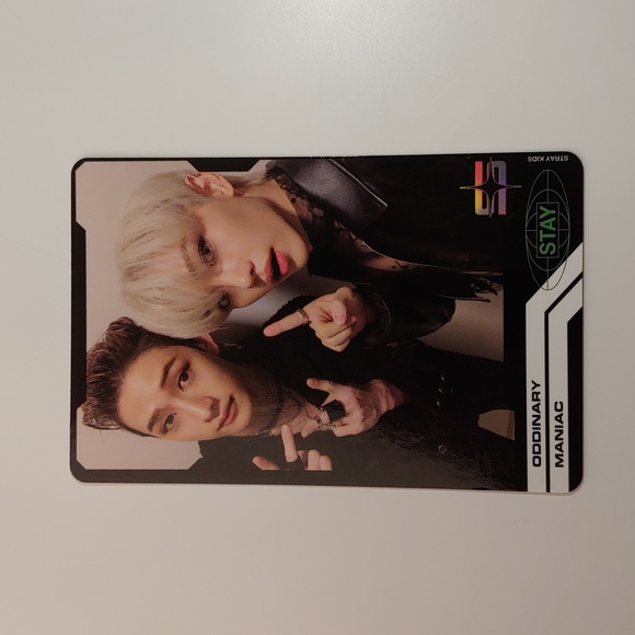 Other | Stray Kids Bangchan Felix Unit Photocard Oddinary Scanning Ver | Poshmark